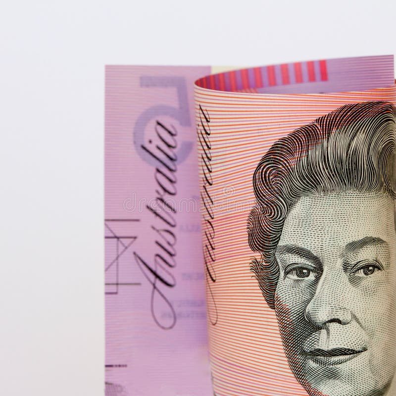 Australian Five Dollar Note Depicting Queen Elizabeth 11, Queen of ...