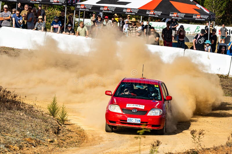 Australian Rally Championship Action Editorial Photography - Image of ...