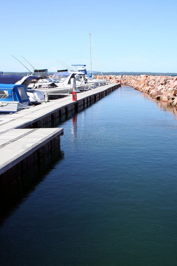 Australian Resort Marina stock photo. Image of shadows - 1801264