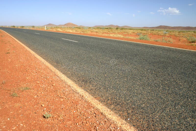 Australian road stock image. Image of nature, destination - 4737549