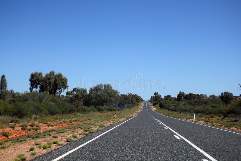 Australian Outback Road stock image. Image of australia - 16969577