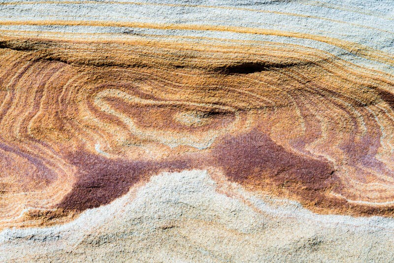 Australian Rock Formation Background, Sandstone Texture Stock Image ...