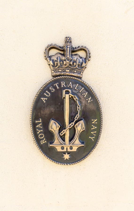 Australian Royal Navy Emblem Editorial Photo - Image of heritage ...