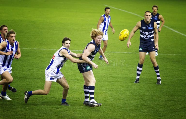 Australian Rules football editorial photography. Image of athlete ...