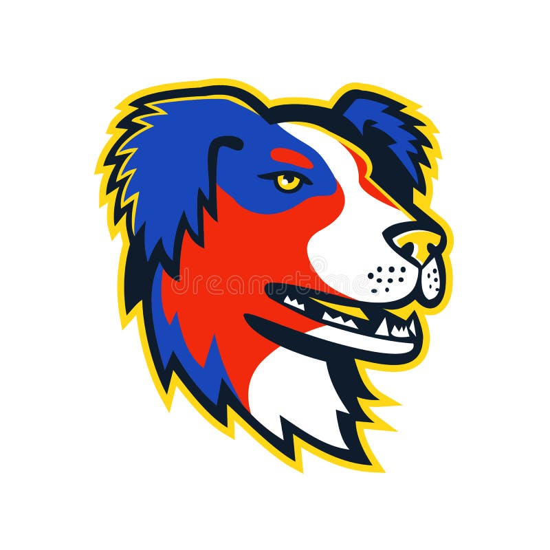 Australian Shepherd Dog Cartoon Stock Illustrations – 429 Australian ...