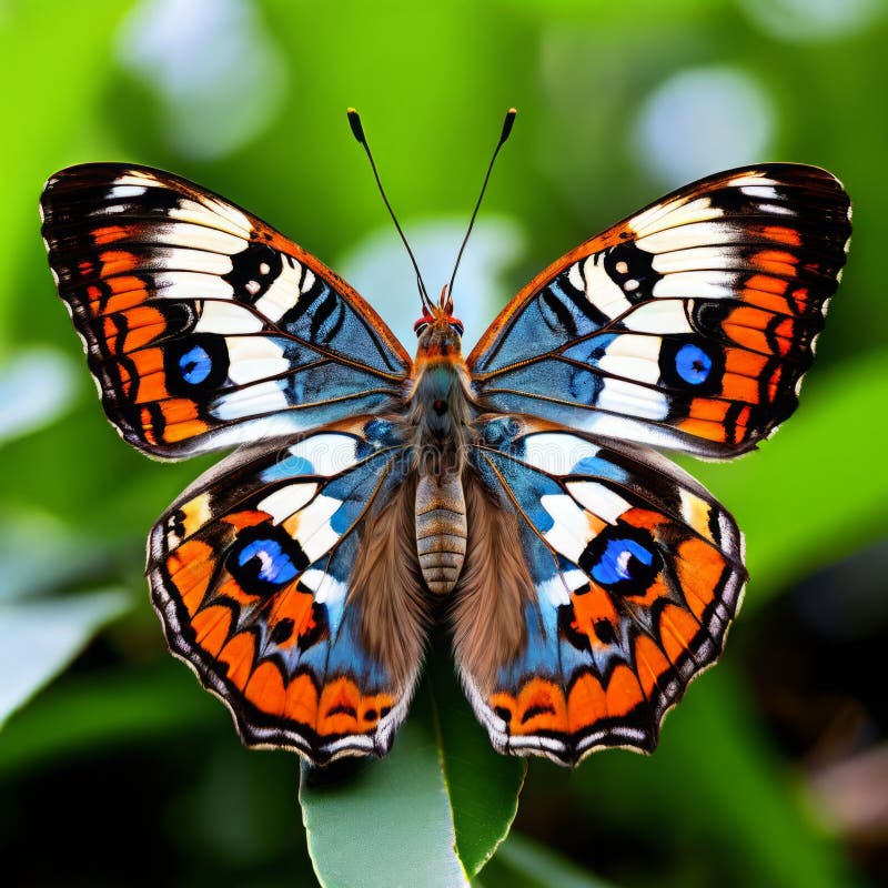 Australian Wanderer Butterfly a Large Australian Speci Stock Image ...