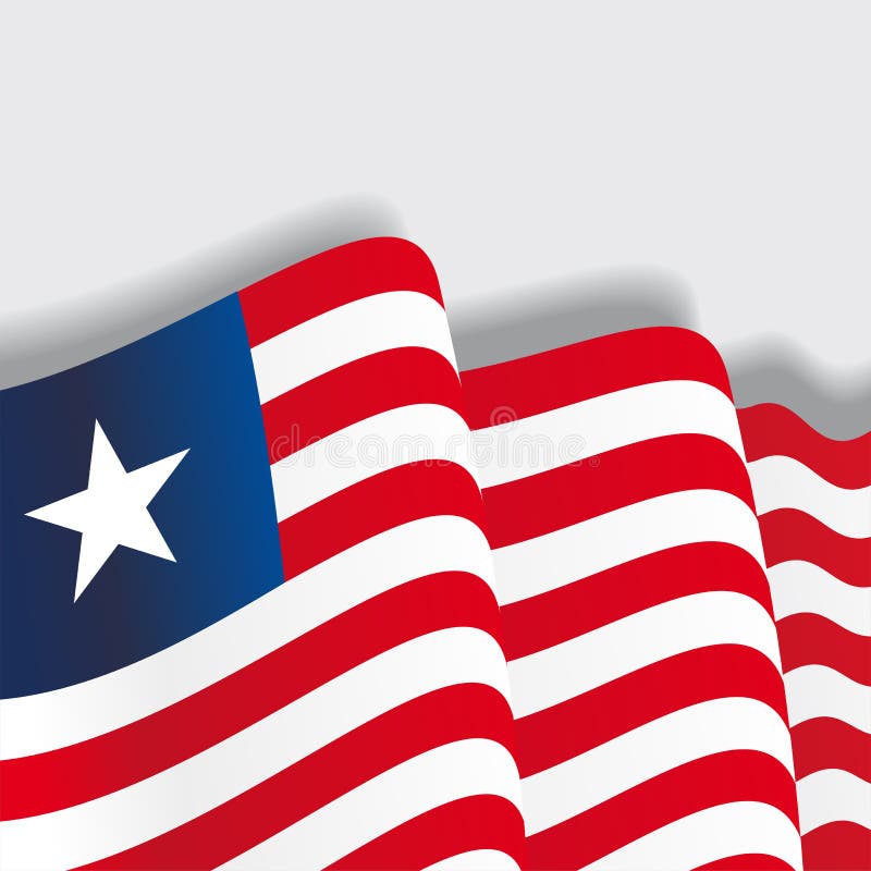 Australian Waving Flag. Vector Illustration. Stock Vector ...