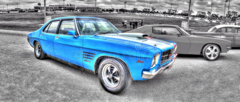 Australiano Holden Monaro De Los Años 70 Foto editorial - Imagen de ...