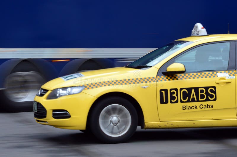 Australie De 13CABS Melbourne Photo stock éditorial - Image du gens ...