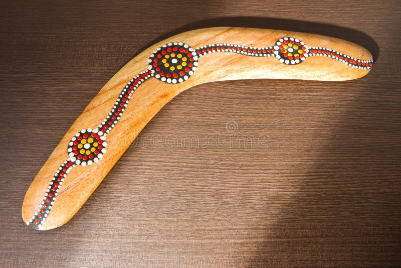 Australische Boomerang stock foto. Image of maori, wapen - 23479564