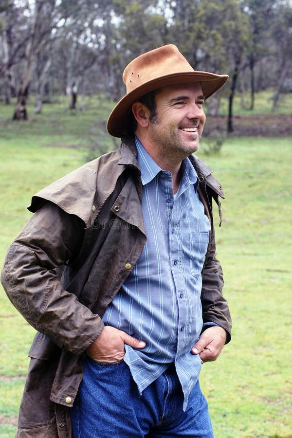 Australischer Buschmann stockfoto. Bild von australien - 8342304