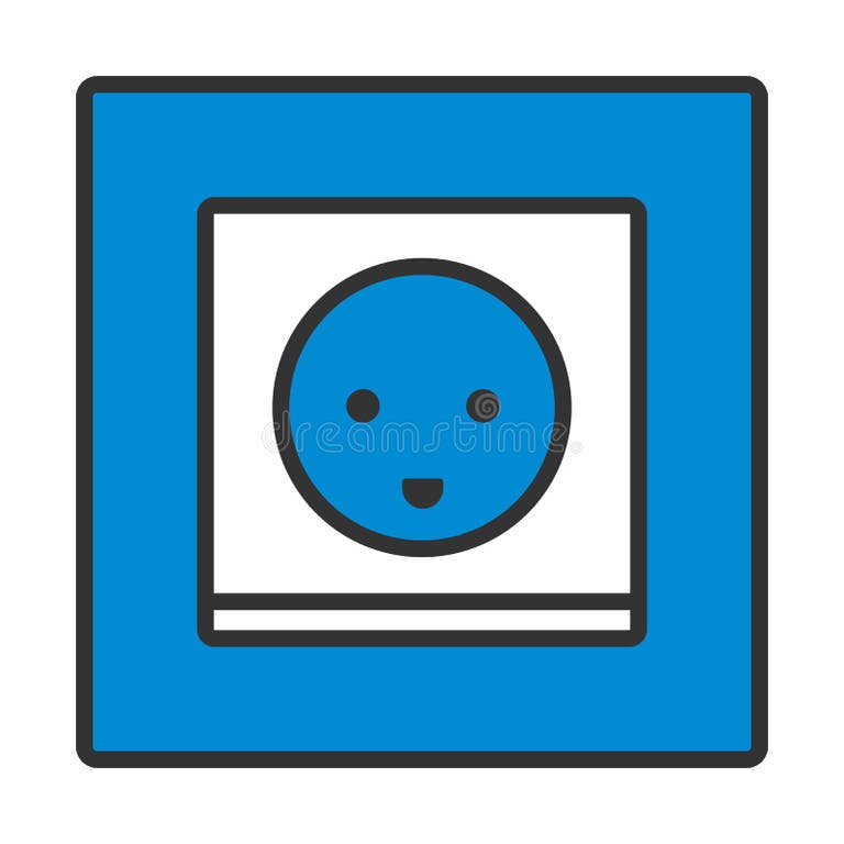 Austria Electrical Socket Icon Stock Vector - Illustration of energy ...