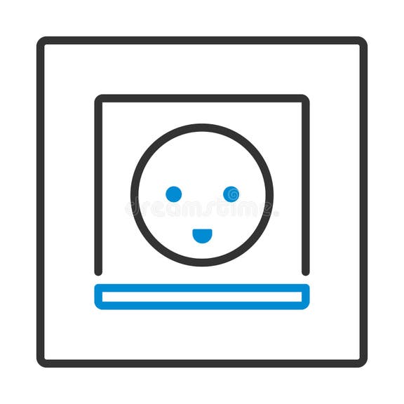 Austria Electrical Socket Icon Stock Vector - Illustration of ...