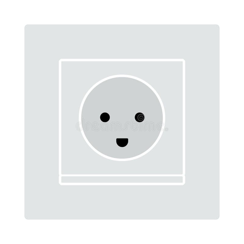 Austria Electrical Socket Icon Stock Vector - Illustration of power ...