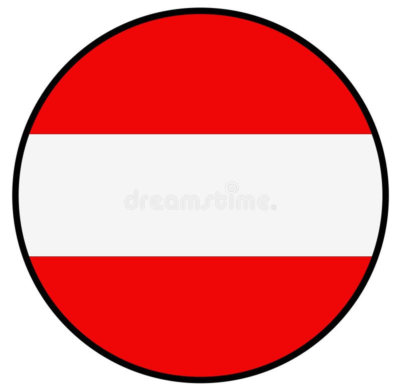 Austria flag stock vector. Illustration of flag, white - 89296105