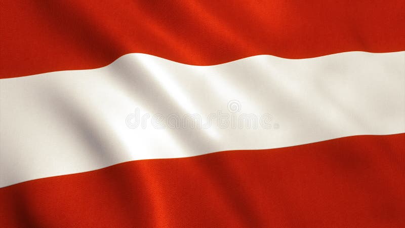 Flag of Vienna, Austria stock image. Image of alpine - 131897651