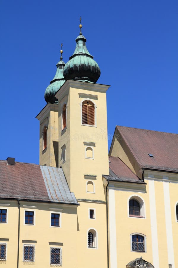 Austria - Lambach Monastery Stock Image - Image of tourism, church ...