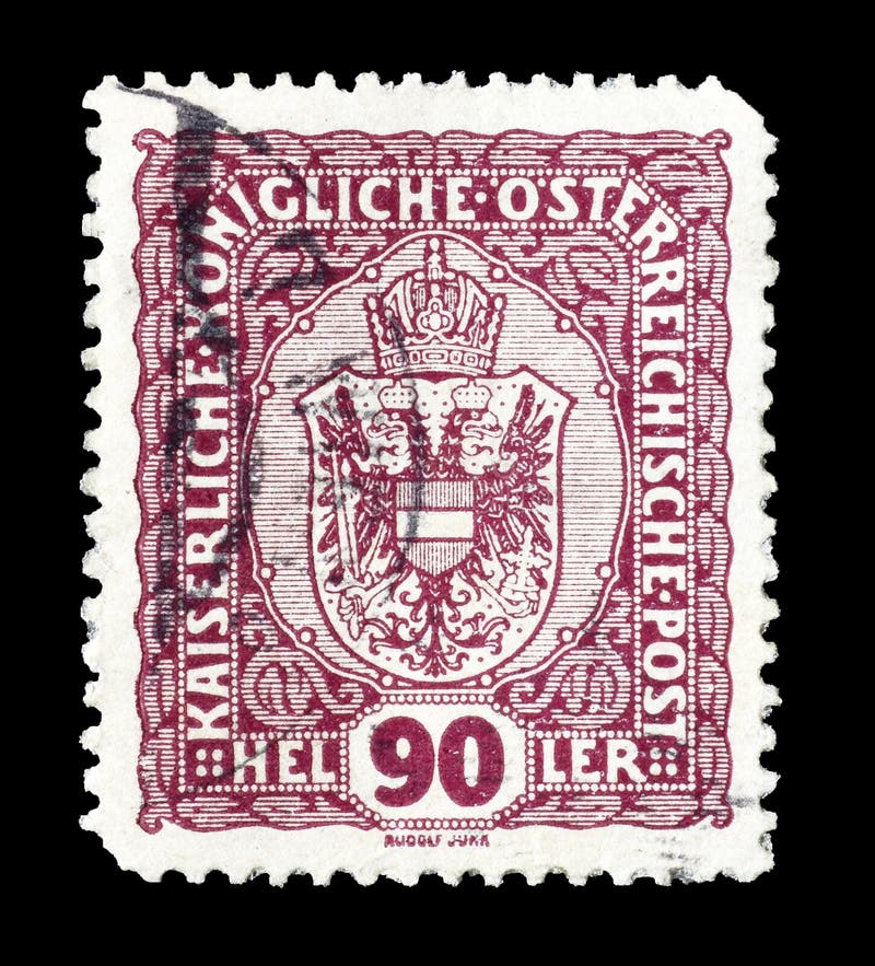 Austria on postage stamps editorial stock photo. Image of issue - 143631743