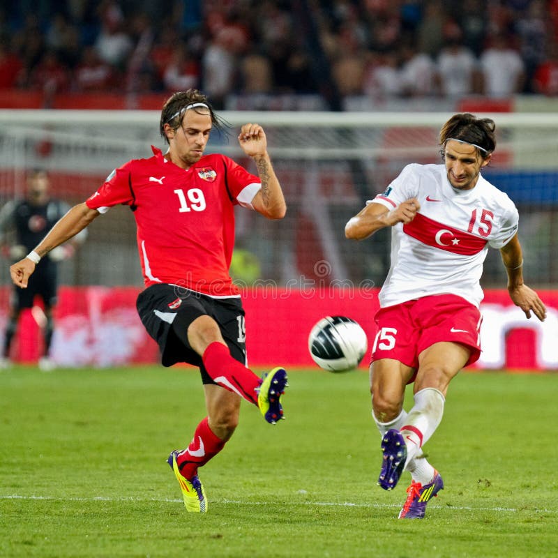 Austria vs. Turkey editorial stock photo. Image of competition - 21052853