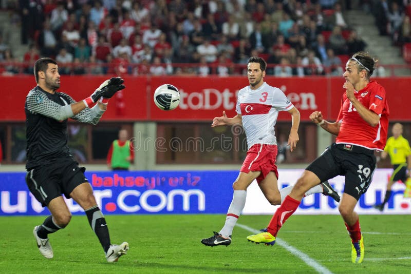 Austria vs. Turkey editorial photography. Image of europe - 21052882