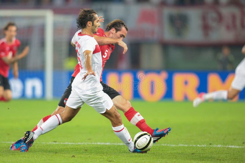 Austria vs. Turkey editorial photo. Image of game, league - 27991736