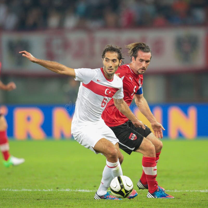 Austria vs. Turkey editorial photography. Image of action - 27991747