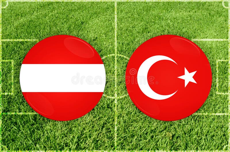 Austria Vs Turkey Football Match Stock Photo - Image of match ...