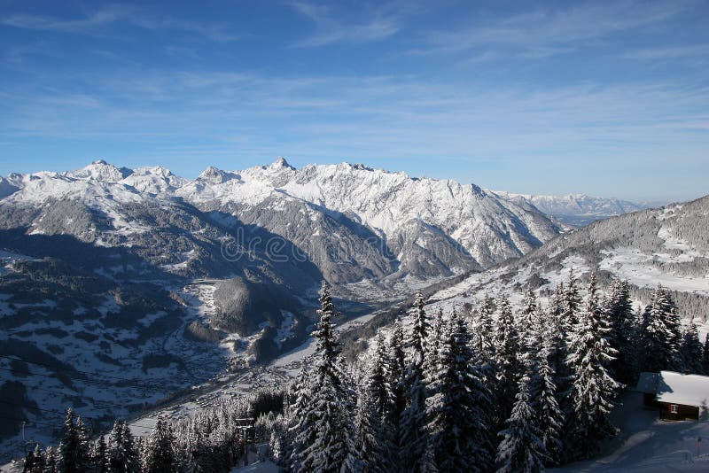 The austrian alps stock photo. Image of hiking, mountain - 970736