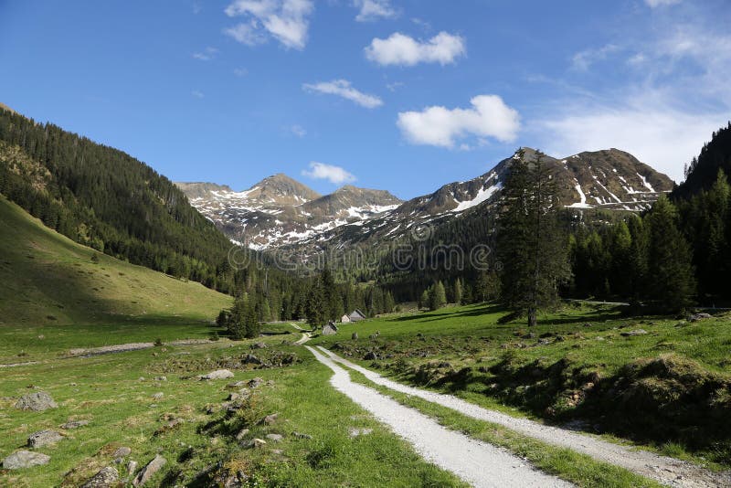 Austrian Alps stock image. Image of mountain, nature - 39032505