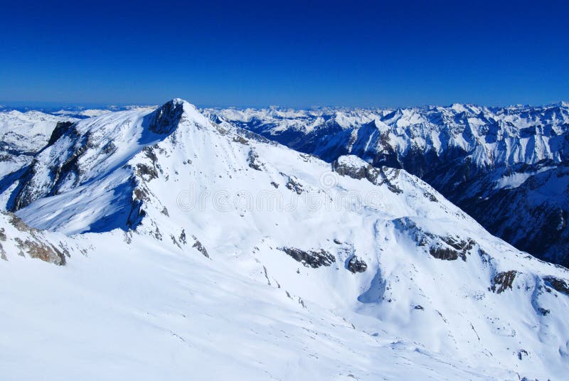 Austrian Alps landscape stock photo. Image of slopes, isolated - 4618288