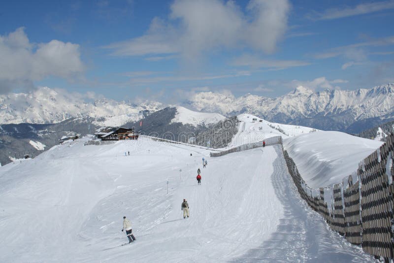 Austrian Alps Scenery stock photo. Image of high, mountainous - 3631248
