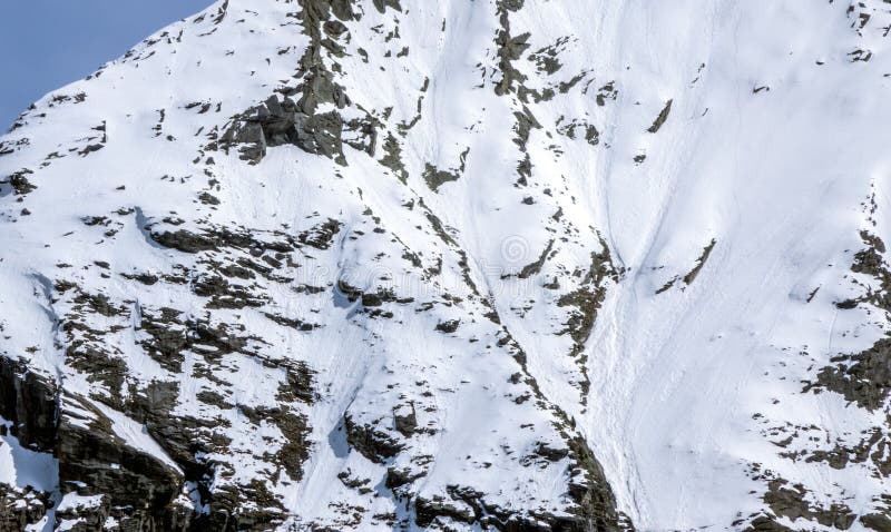 Alp High Altitude Mountain Side Stock Image - Image of tree, nature ...