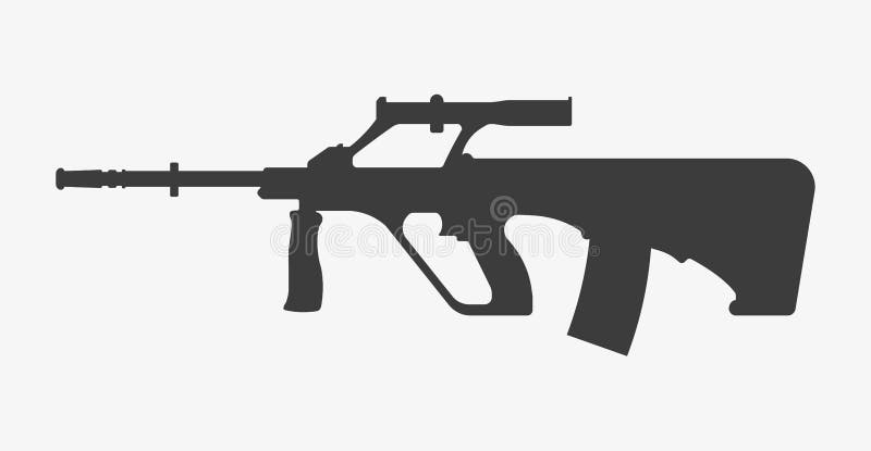 Steyr Aug Assault Rifle Stock Illustrations – 19 Steyr Aug Assault ...