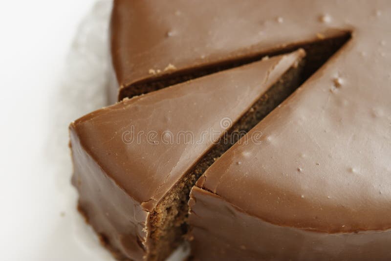 Austrian Cake Sacher Torte stock photo. Image of confectionary - 172726