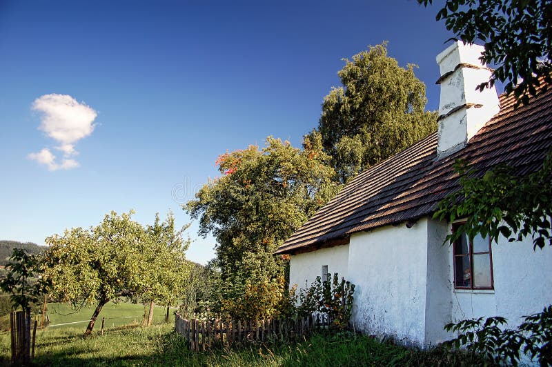 Austrian Farmhouse in Winter Stock Photo - Image of fence, idyllic ...