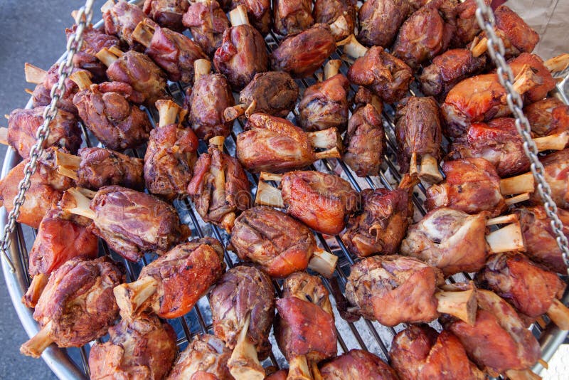 Austrian Cuisine Meat and Sweets Tyrol Typical German Cuisine Stock ...