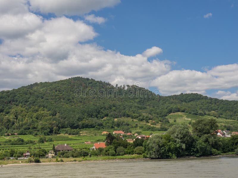 In the Austrian Danube Valley Stock Image - Image of gapara, krems ...
