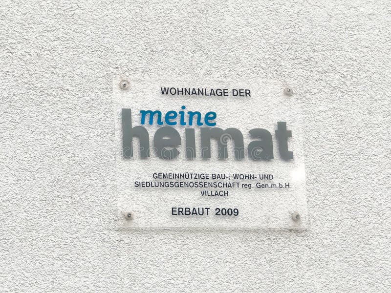 Austrian Housing Complex Sign Stock Photos - Free & Royalty-Free Stock ...