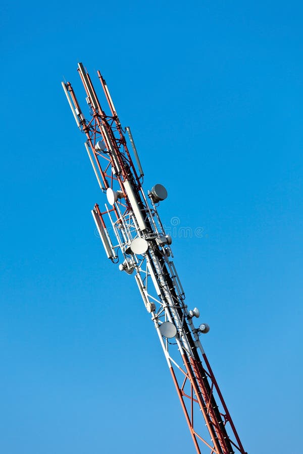 Austrian Mobile Phone Transmitter Stock Photo - Image of cell, access ...