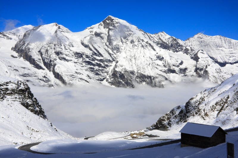 Austrian Mountains stock image. Image of crisp, cloud - 16957835