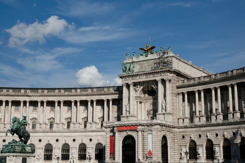Austrian National Library - Vienna - Austria Stock Image - Image of ...