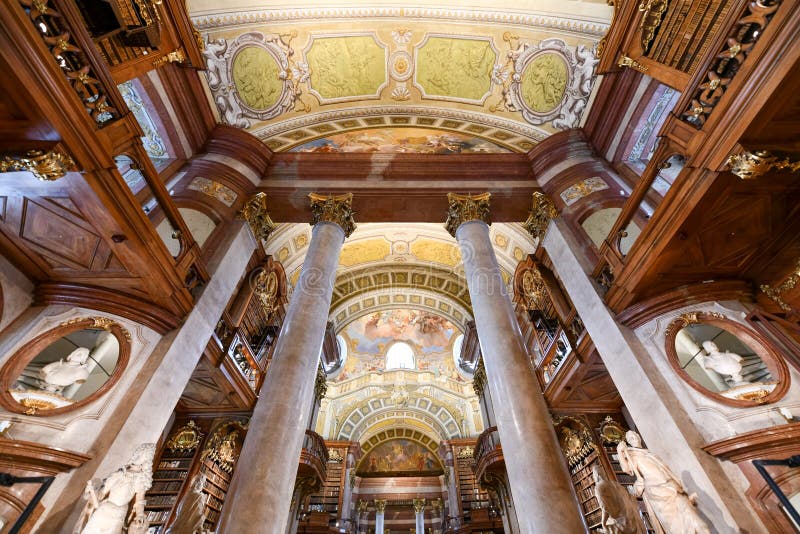 Austrian National Library - Vienna, Austria Editorial Stock Photo ...