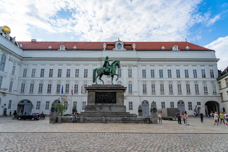 Austrian National Library in Vienna Wien, Austria Editorial Stock Image ...
