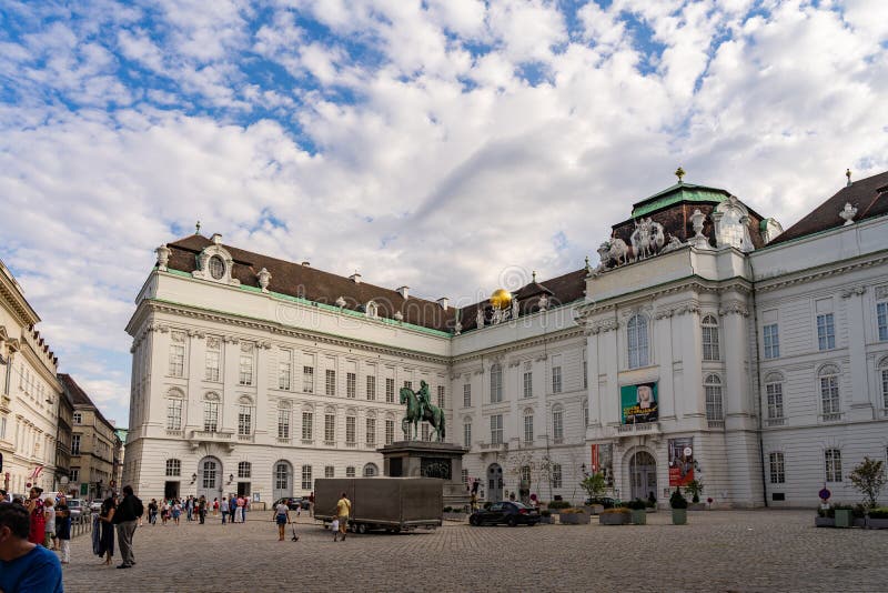 Austrian National Library in Vienna Wien, Austria Editorial Stock Photo ...