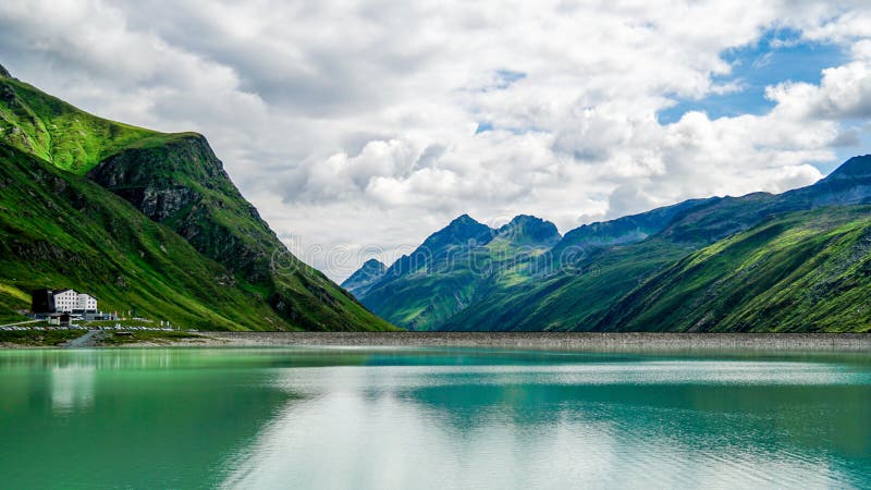 Austrian scenery stock photo. Image of stunning, cloud - 98676966