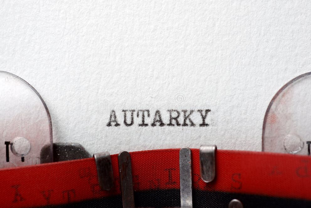 Autarky concept view stock photo. Image of selfsufficiency - 271893766
