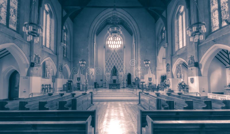 Autel B De Cathédrale De Cardiff Photo éditorial - Image du ...
