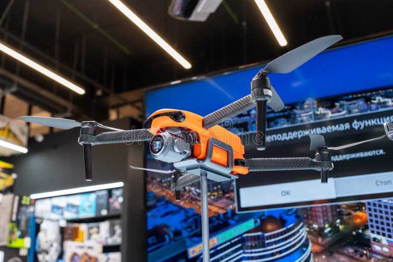 AUTEL EVO LITE PLUS Drone on Display in Store. Minsk, Belarus, 2022 ...