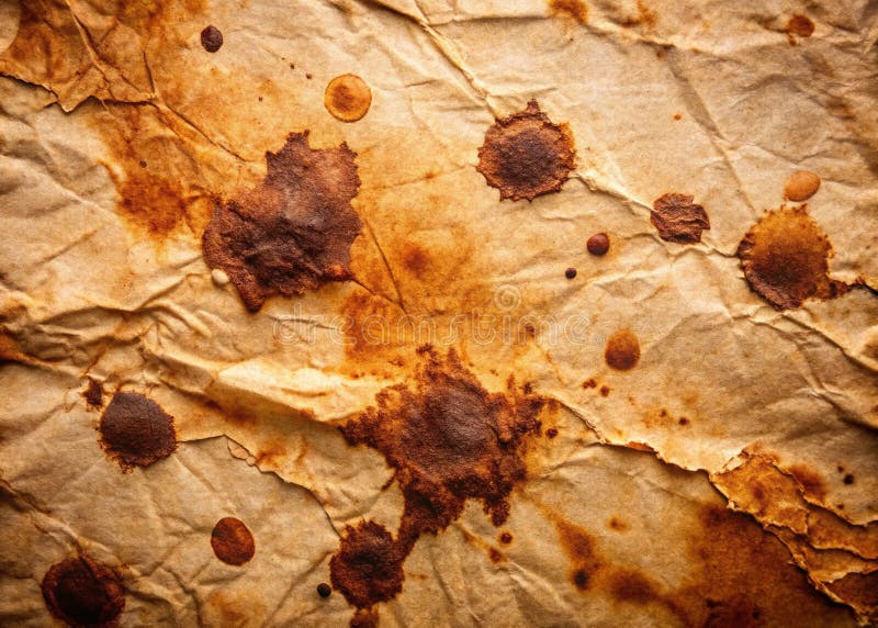 Authentic Aged Brown Paper Texture with Stains a HighQuality Vintage ...