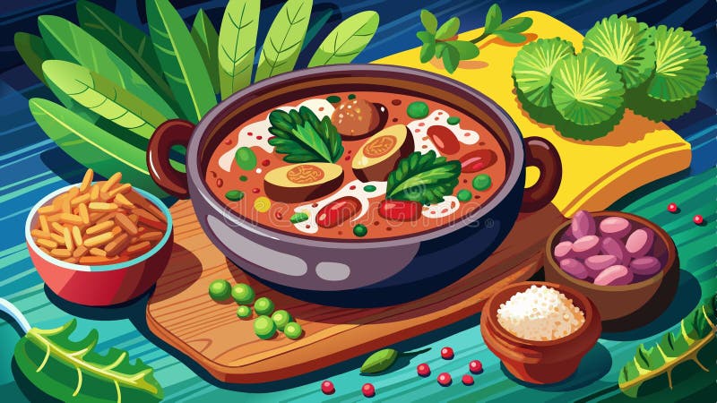 Authentic Brazilian Feijoada with Sausages, Rice, and Collard Greens ...